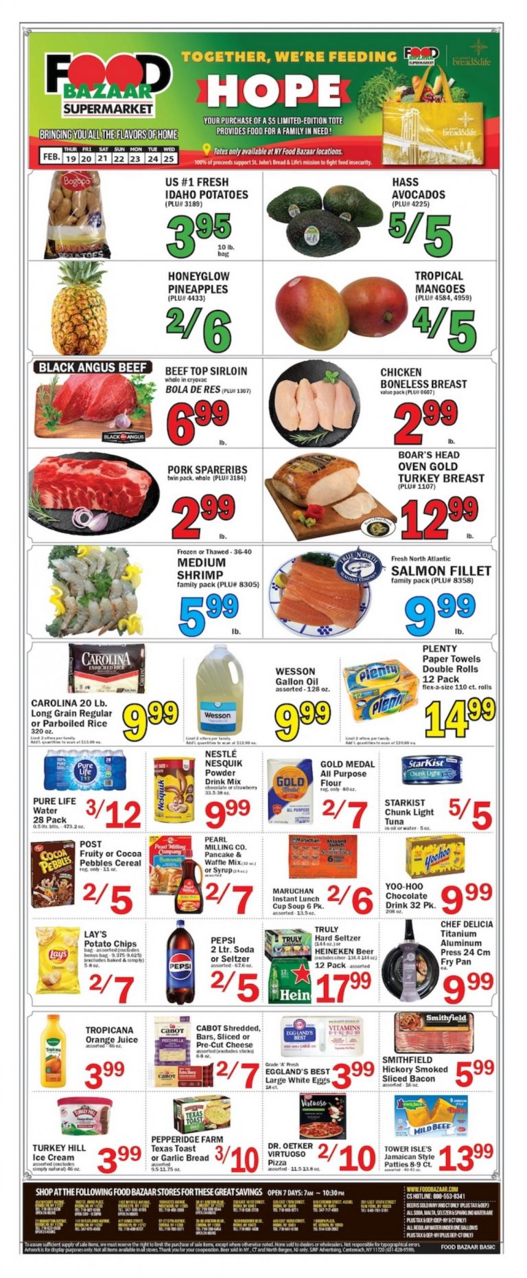 Food Bazaar Weekly Ad Feb 19 – Feb 25, 2026