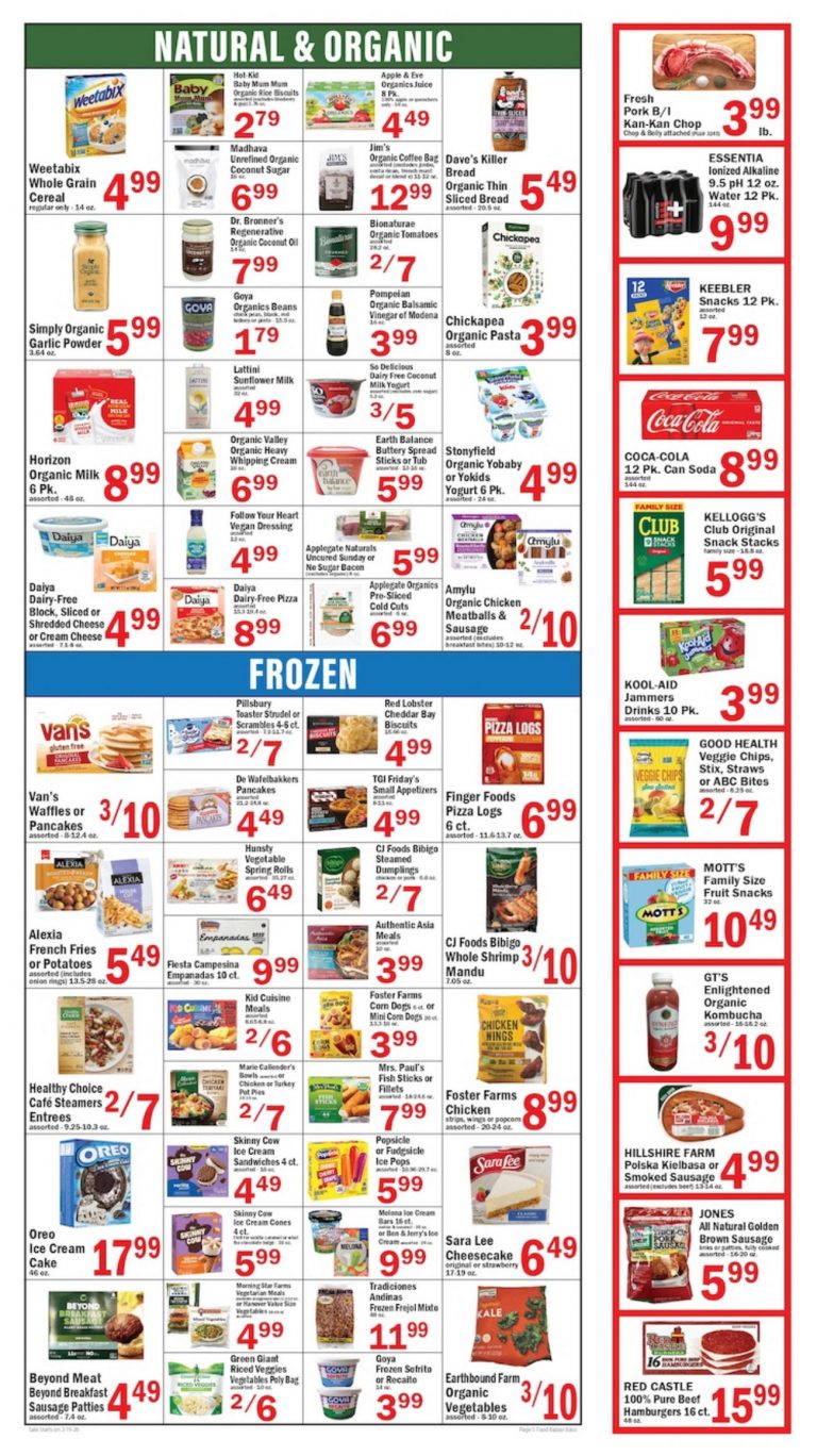 Food Bazaar Weekly Ad Feb 19 – Feb 25, 2026