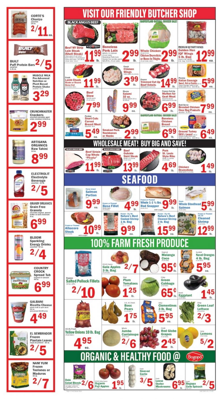 Food Bazaar Weekly Ad Feb 19 – Feb 25, 2026
