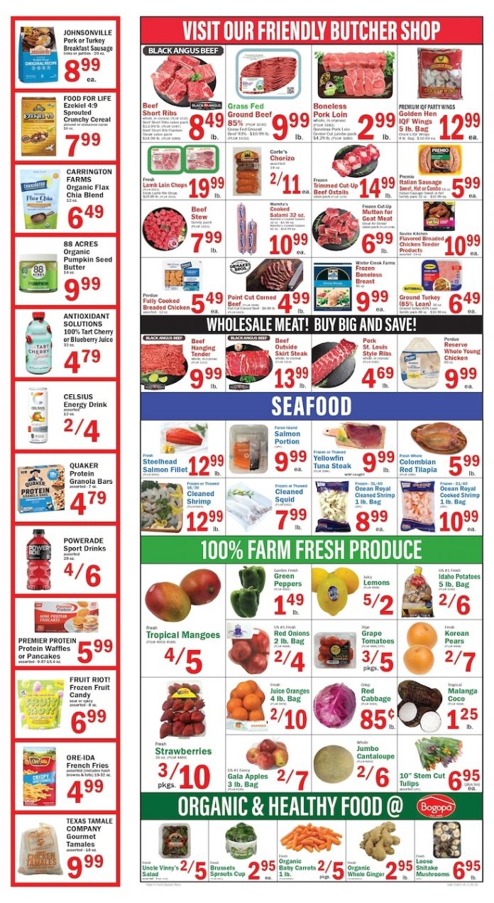 Food Bazaar Weekly Ad Feb 26 – Mar 04, 2026