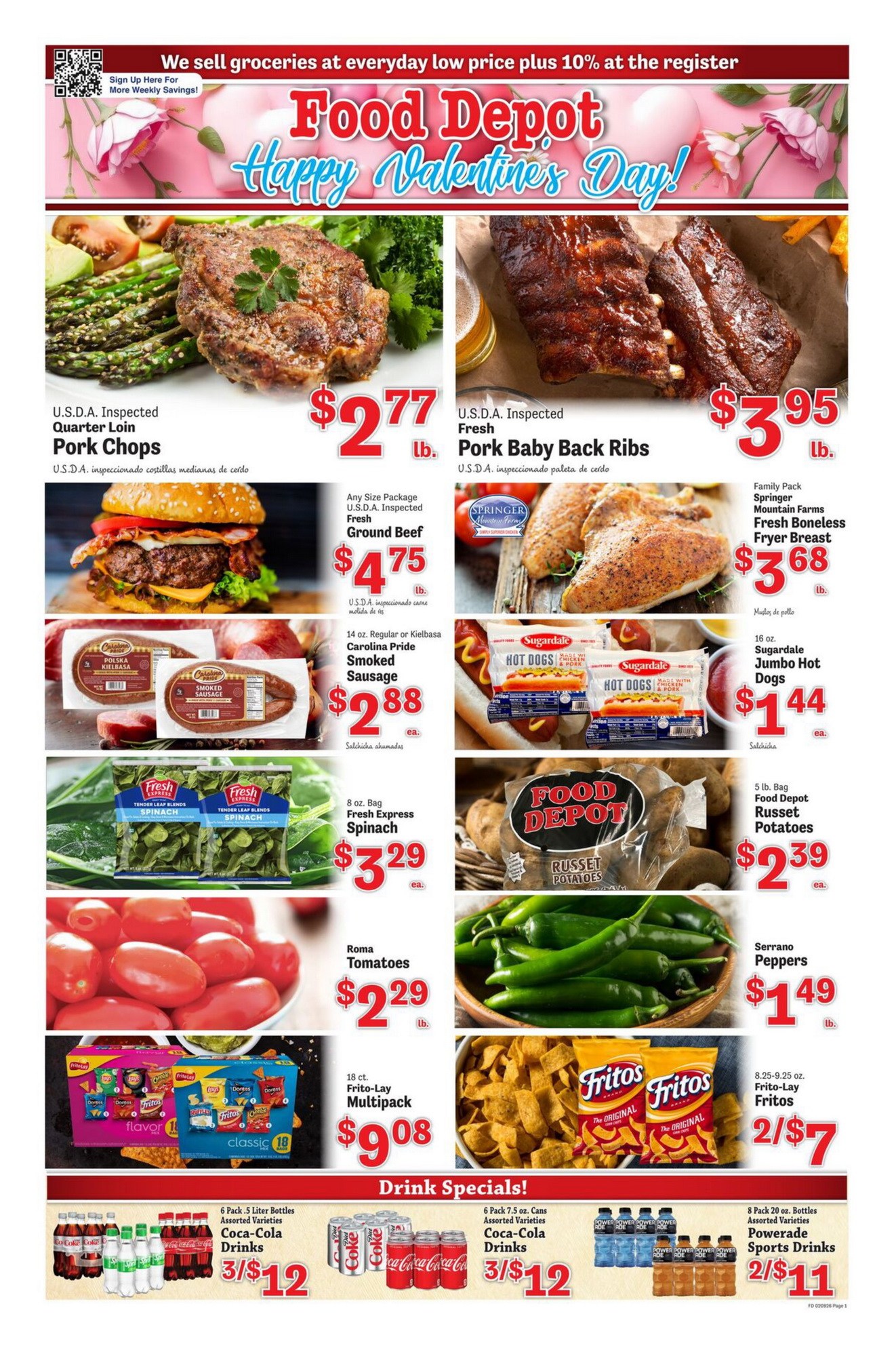 Food Depot Weekly Ad Feb 09 – Feb 15, 2026 (Valentine's Day Promotion ...