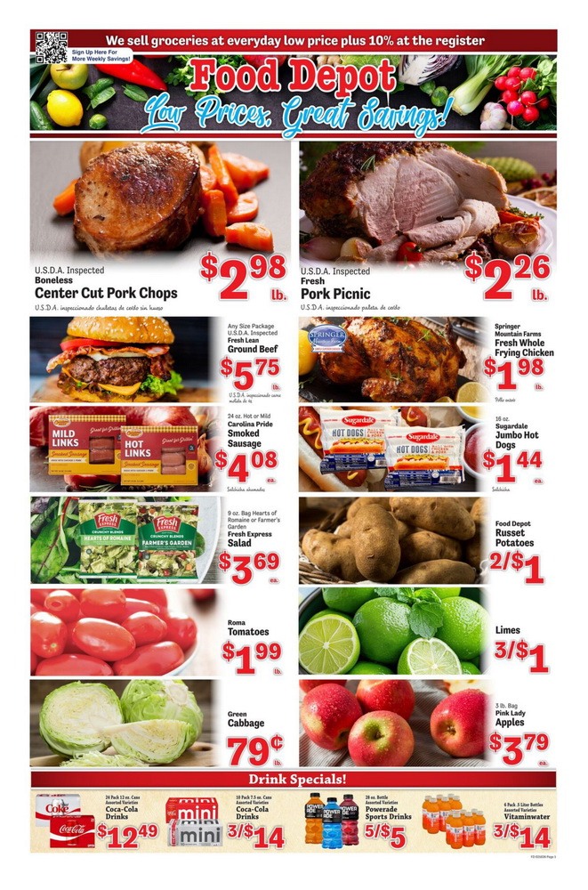 Food Depot Weekly Ad Feb 16 – Feb 22, 2026