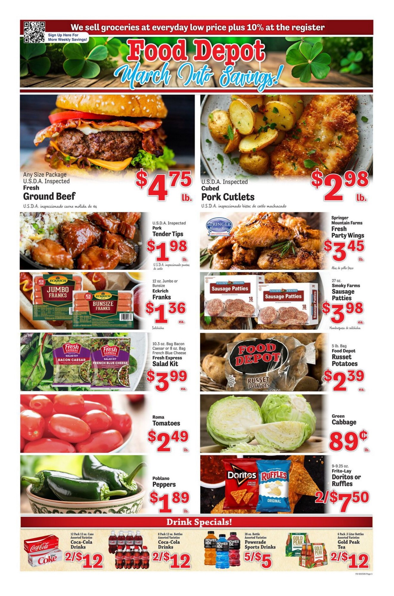 Food Depot Weekly Ad Feb 23 – Mar 01, 2026