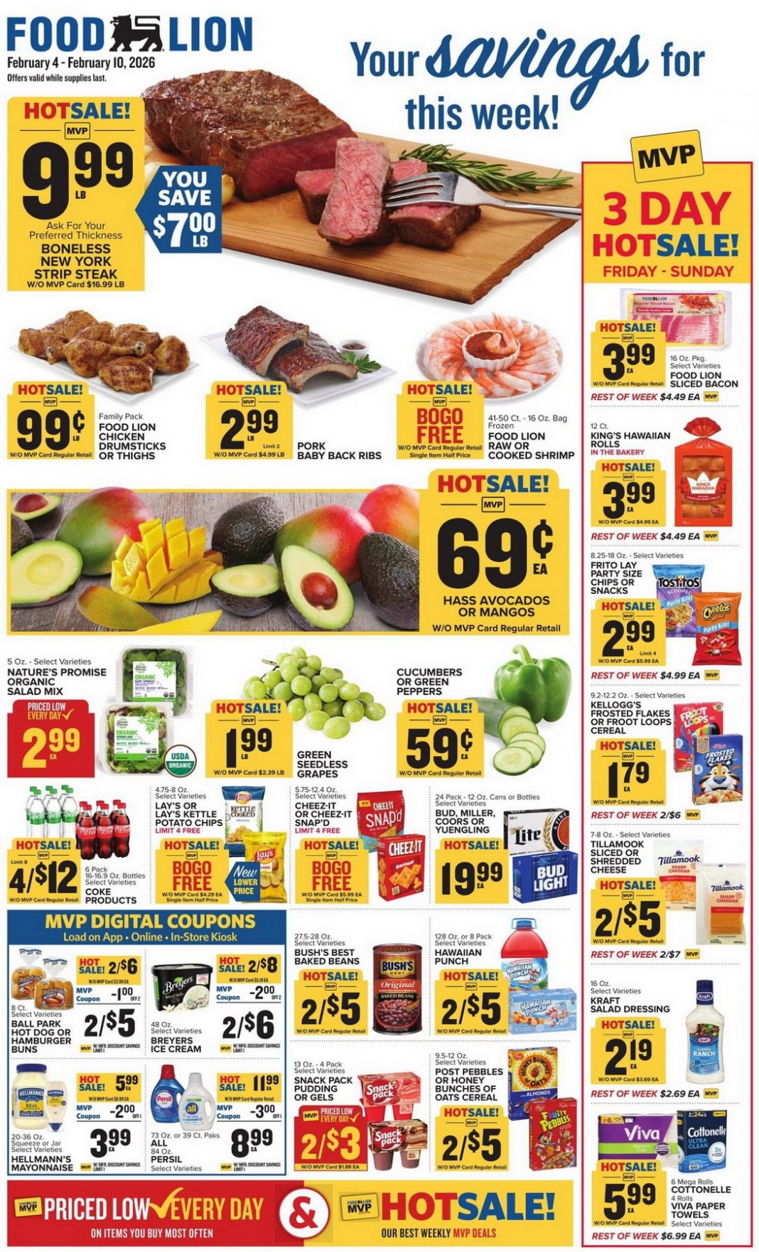 Food Lion Weekly Ad Feb 04 – Feb 10, 2026
