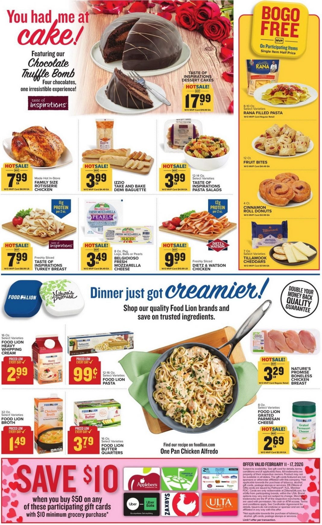 Food Lion Weekly Ad Feb 11 – Feb 17, 2026 (Valentine's Day Promotion ...