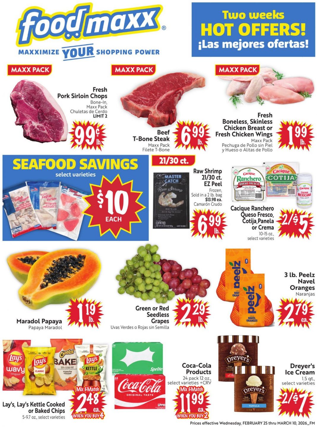 Food Maxx Weekly Ad Feb 25 – Mar 10, 2026