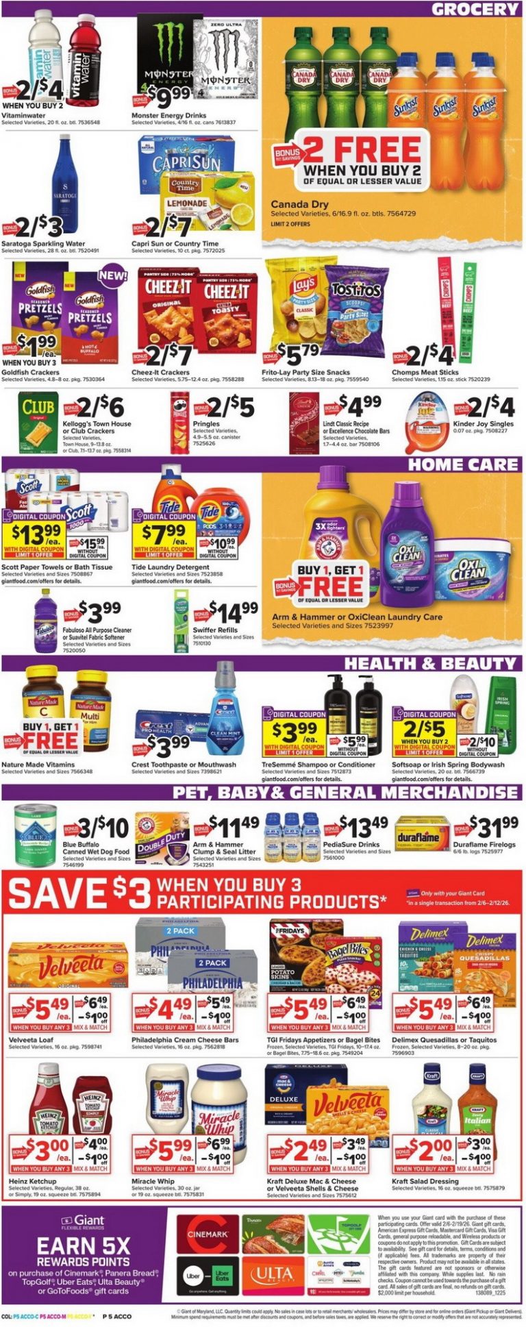 Giant Food Weekly Ad Feb 06 – Feb 12, 2026 (Valentine's Day Promotion ...
