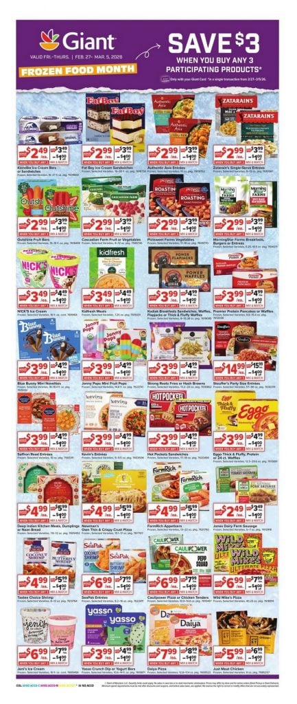 Giant Food Weekly Ad Feb 27 – Mar 05, 2026