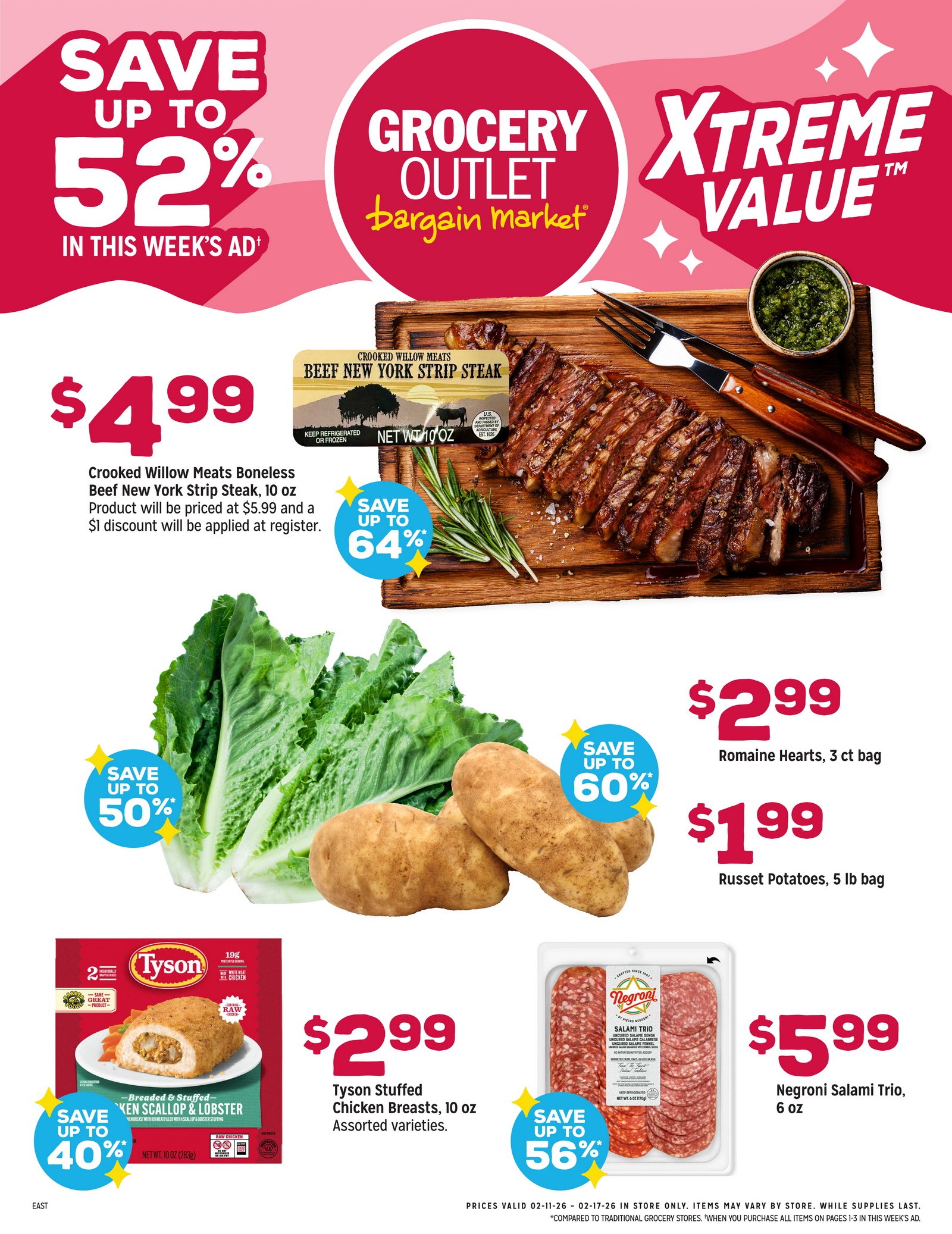 Grocery Outlet Weekly Ad Feb 11 – Feb 17, 2026