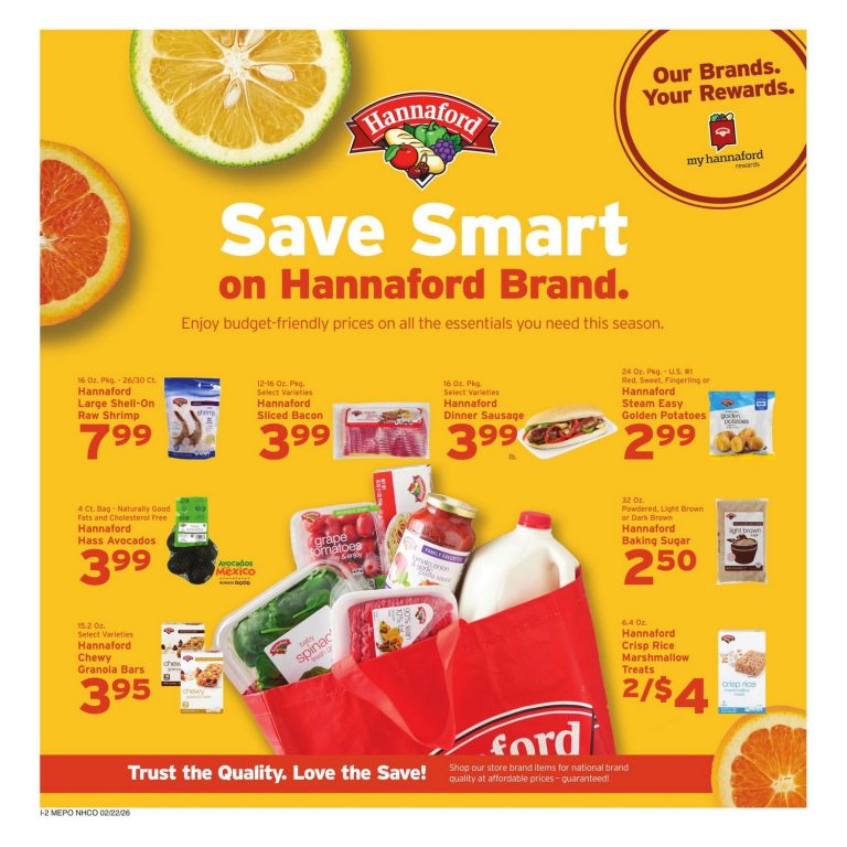 Hannaford Weekly Ad Feb 22 – Feb 28, 2026