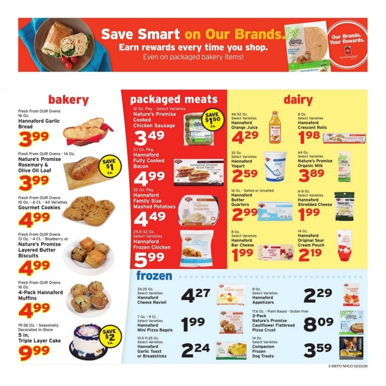 Hannaford Weekly Ad Feb 22 – Feb 28, 2026