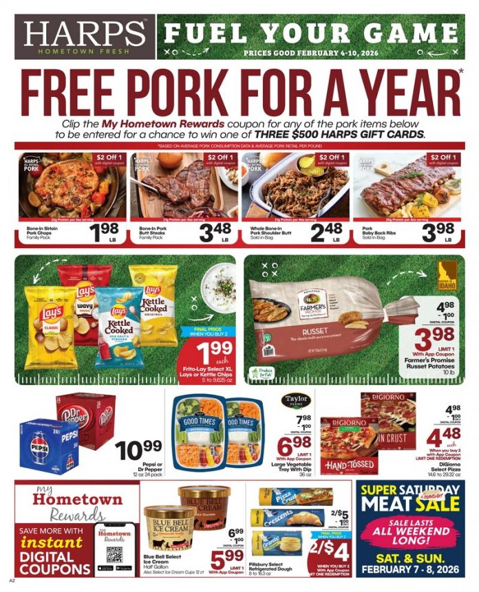 Harps Food Stores Weekly Ad Feb 04 – Feb 10, 2026