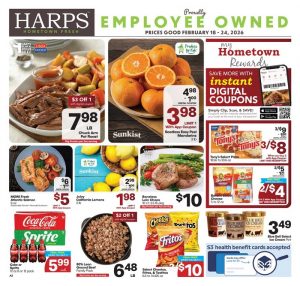 Harps Food Stores Weekly Ad Feb 18 – Feb 24, 2026