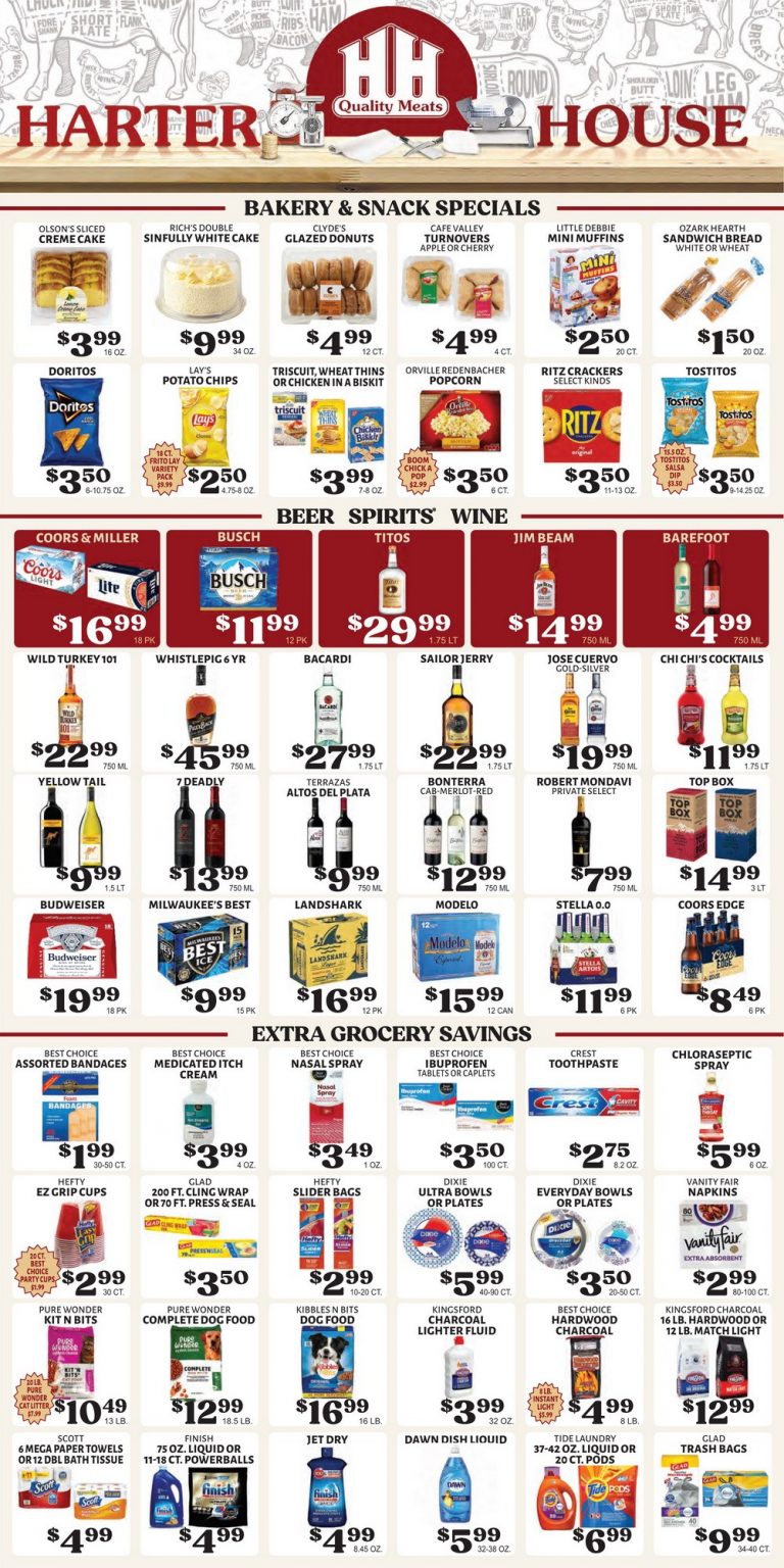 Harter House Weekly Ad Feb 04 – Feb 10, 2026
