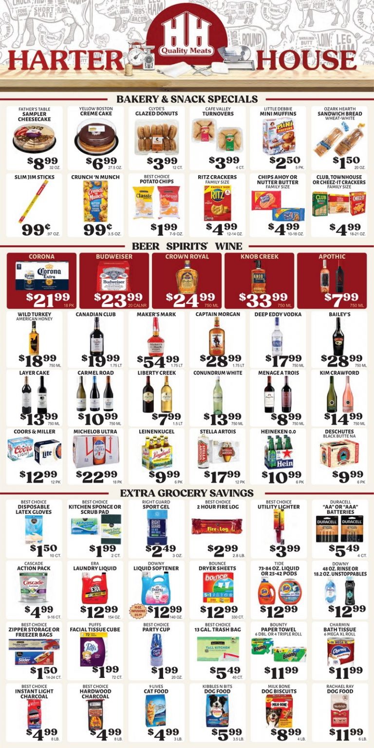 Harter House Weekly Ad Feb 25 – Mar 03, 2026