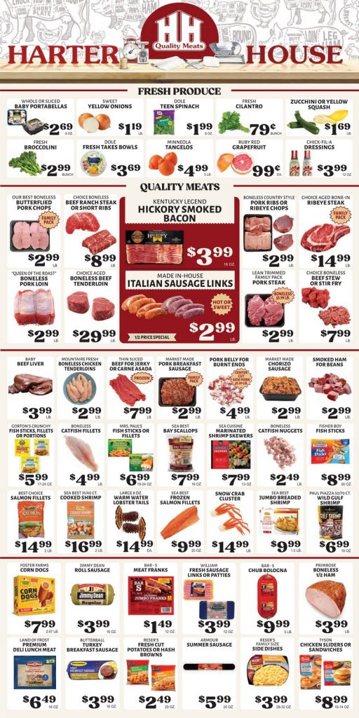 Harter House Weekly Ad Feb 25 – Mar 03, 2026