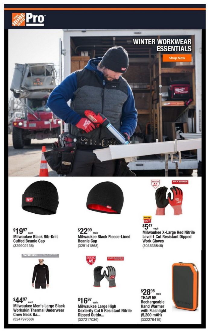 Home Depot Pro Weekly Ad Feb 09 – Feb 16, 2026