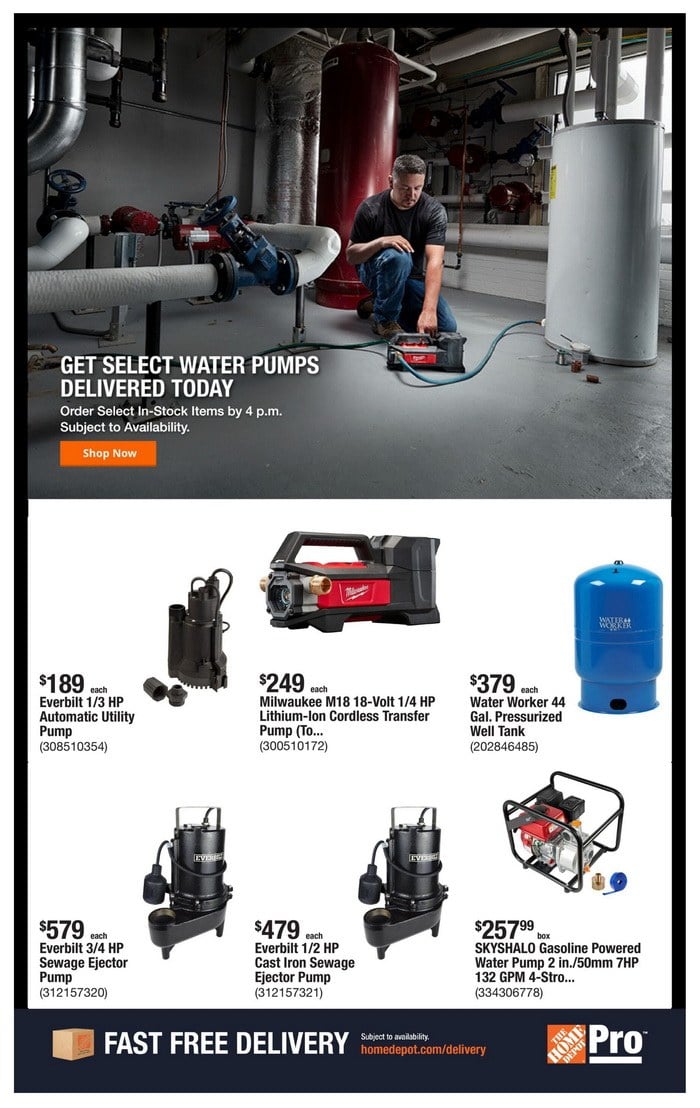 Home Depot Pro Weekly Ad Feb 23 – Mar 02, 2026