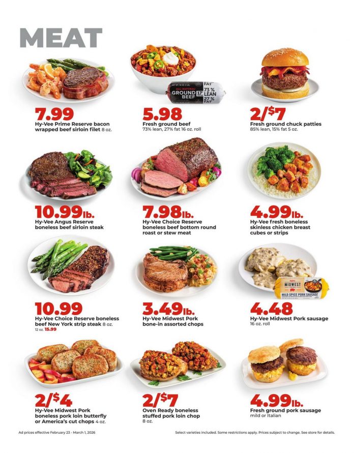 Hy-Vee Weekly Ad Feb 23 – Mar 01, 2026