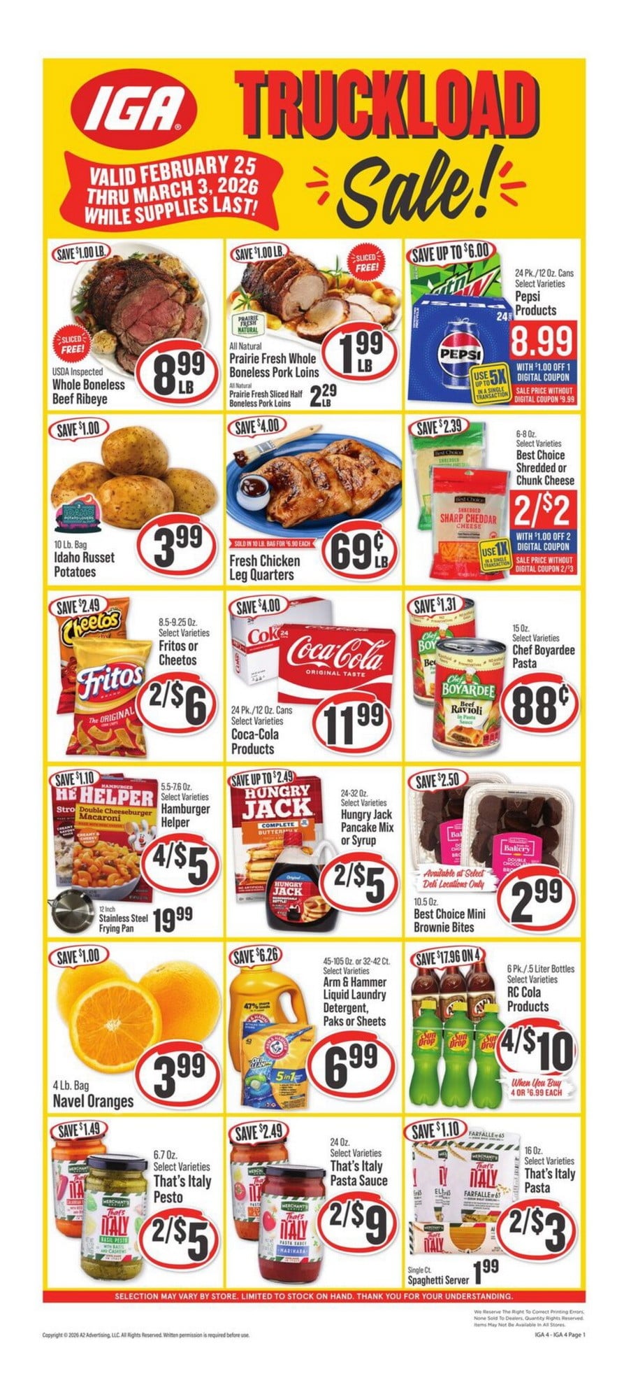 IGA Weekly Ad Feb 25 – Mar 03, 2026