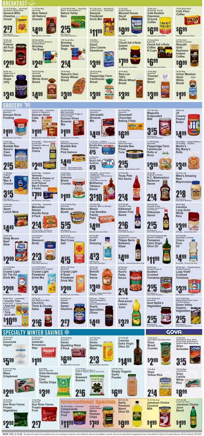 Key Food Weekly Ad Feb 13 – Feb 19, 2026