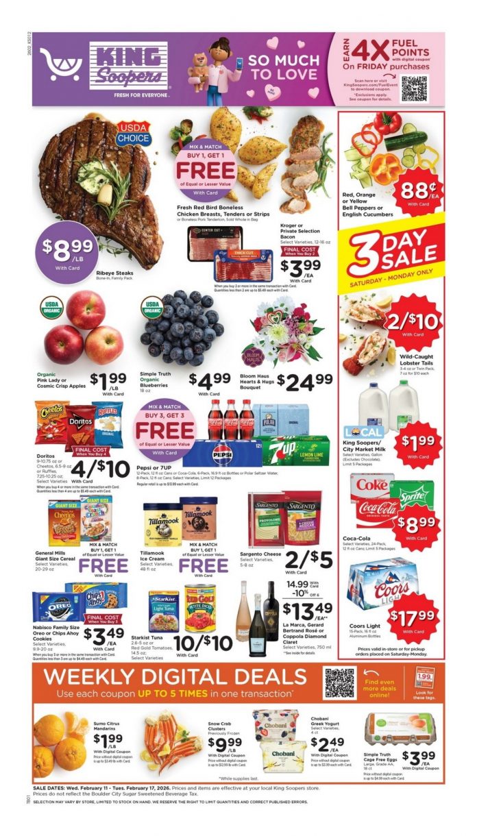 King Soopers Weekly Ad Feb 11 – Feb 17, 2026 (Valentine's Day Promotion ...
