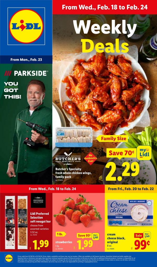 Lidl Weekly Ad Feb 18 – Feb 24, 2026