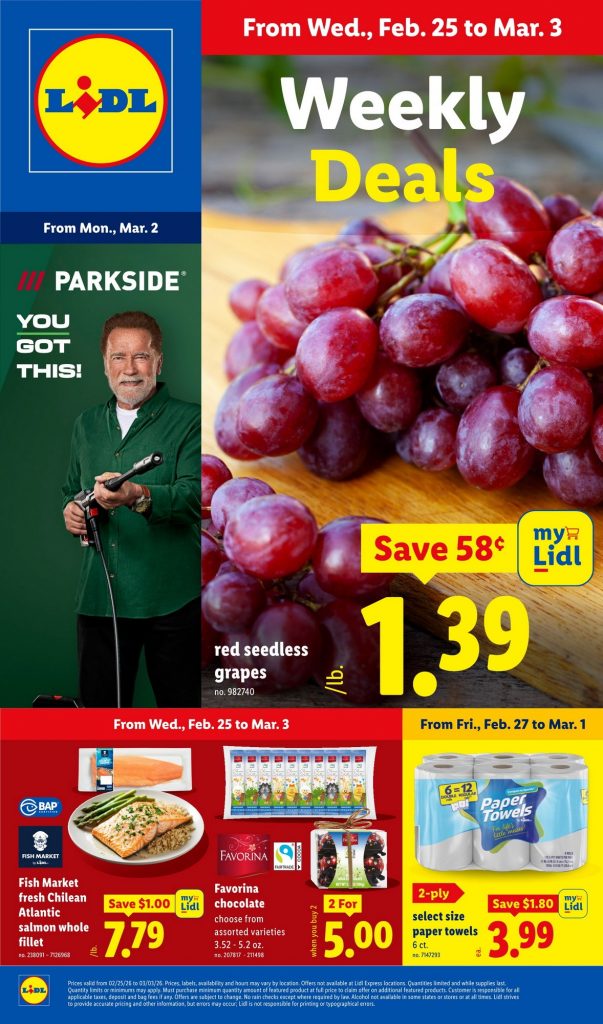 Lidl Weekly Ad Feb 25 – Mar 03, 2026