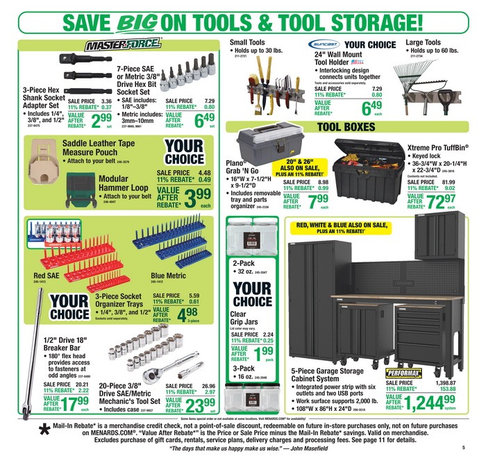 Menards Weekly Ad Feb 26 – Mar 08, 2026