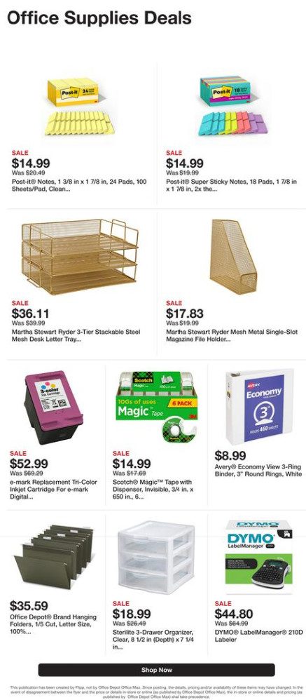 Office Depot Weekly Ad Feb 09 – Feb 15, 2026