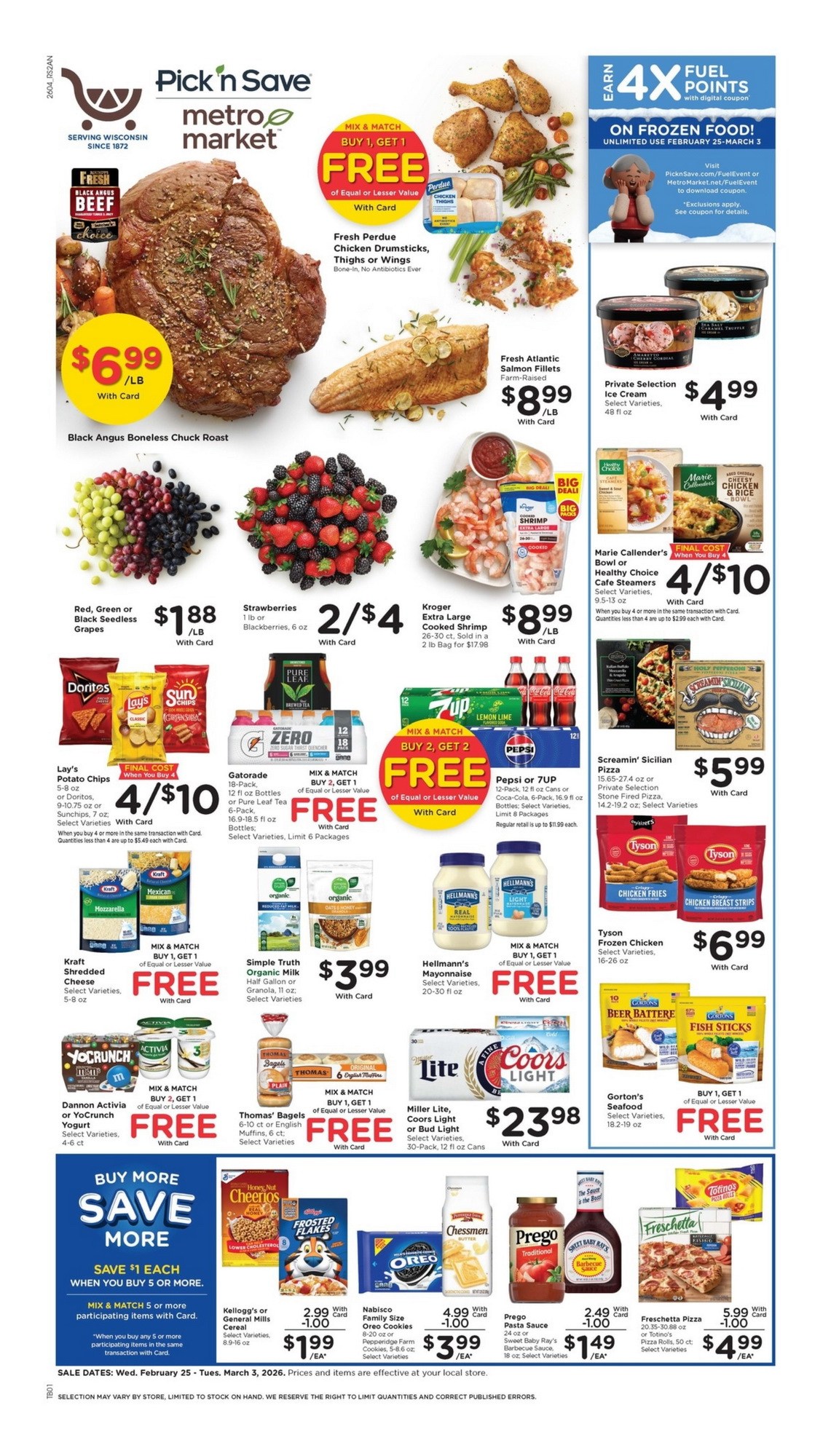 Pick 'n Save Weekly Ad Feb 25 – Mar 03, 2026