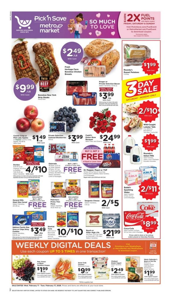 Pick 'n Save Weekly Ad Feb 11 – Feb 17, 2026 (Valentine's Day Promotion ...