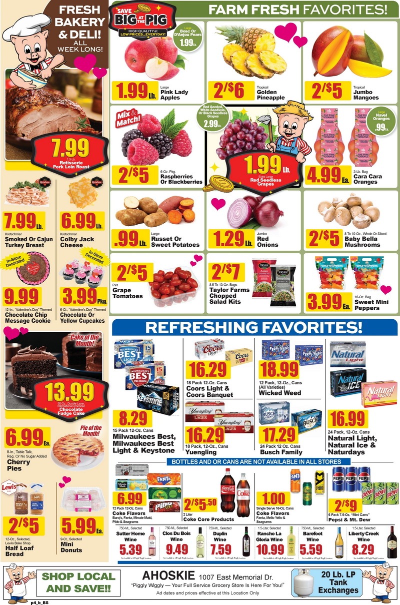 Piggly Wiggly Weekly Ad Feb 11 – Feb 17, 2026 (Valentine's Day ...