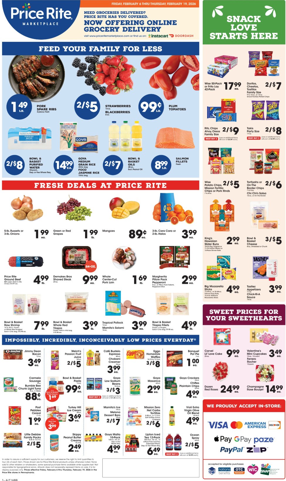 Price Rite Weekly Ad Feb 06 – Feb 19, 2026 (Valentine's Day Promotion ...