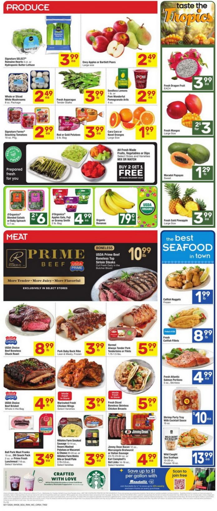 Randalls Weekly Ad Feb 11 – Feb 17, 2026 (Valentine's Day Promotion ...