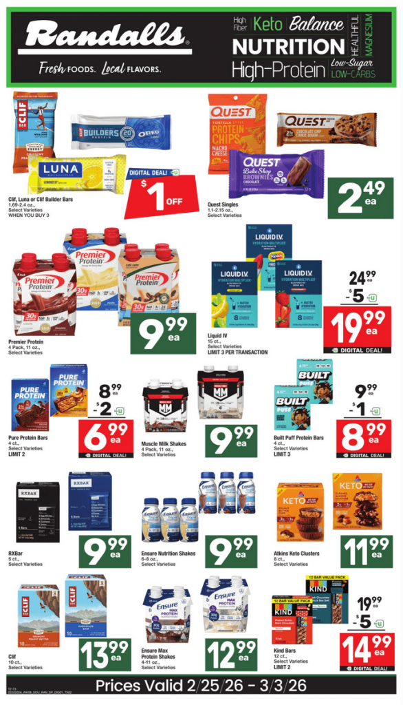 Randalls Weekly Ad Feb 25 – Mar 03, 2026