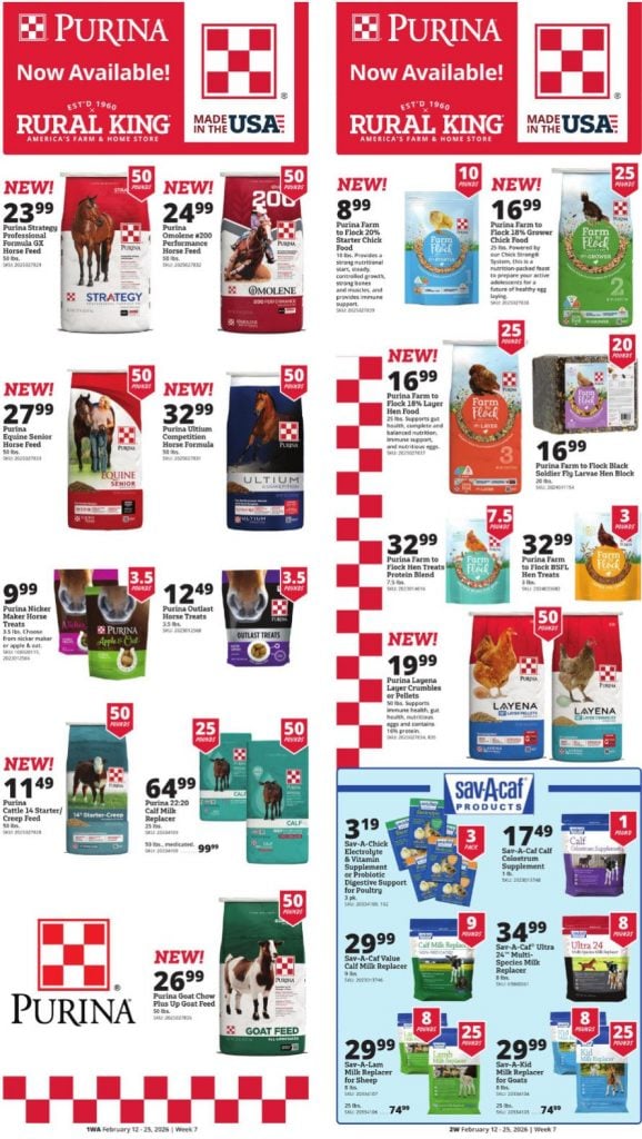 Rural King Weekly Ad Feb 12 – Feb 25, 2026 (Valentine's Day Promotion ...