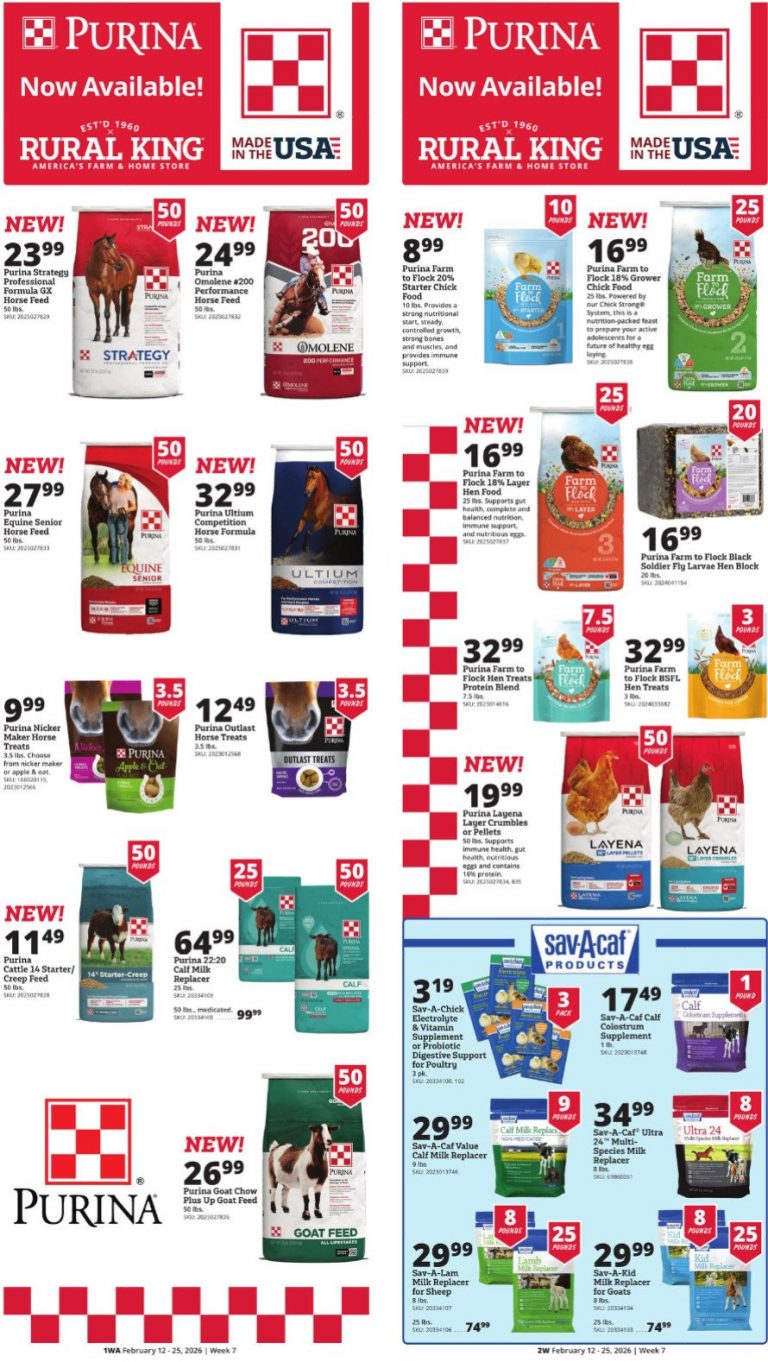 Rural King Weekly Ad Feb 12 – Feb 25, 2026 (Valentine's Day Promotion ...