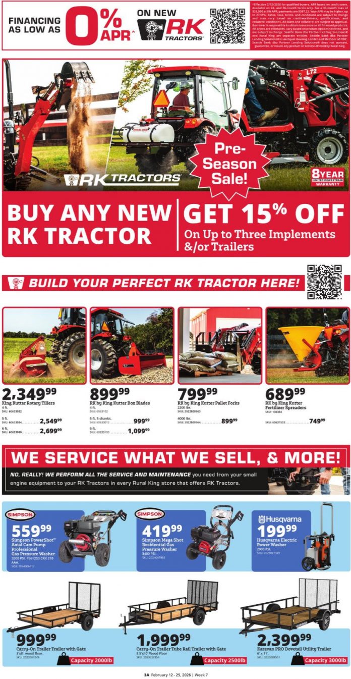 Rural King Weekly Ad Feb 12 – Feb 25, 2026 (Valentine's Day Promotion ...