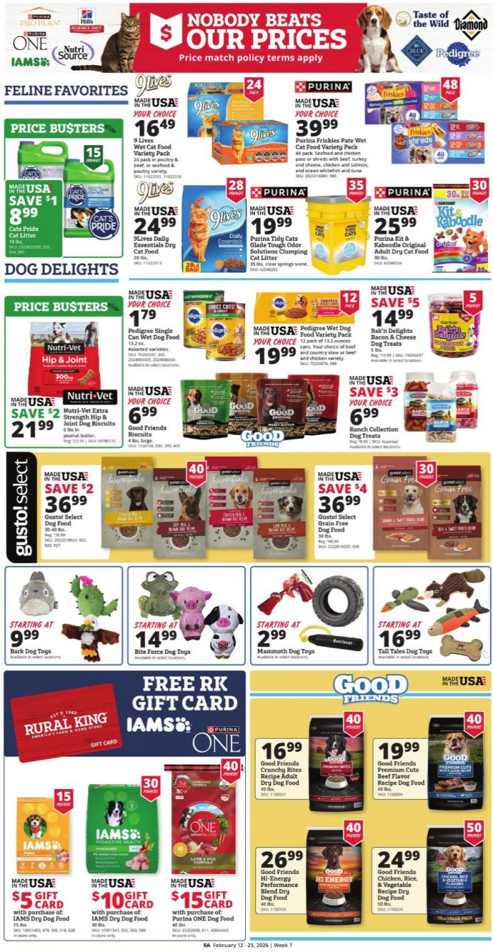 Rural King Weekly Ad Feb 12 – Feb 25, 2026 (Valentine's Day Promotion ...