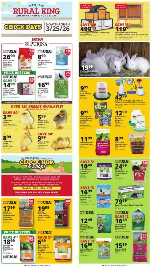 Rural King Weekly Ad Feb 26 – Mar 11, 2026