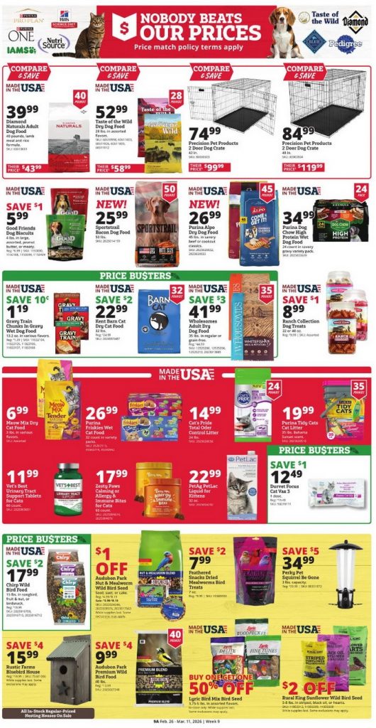 Rural King Weekly Ad Feb 26 – Mar 11, 2026