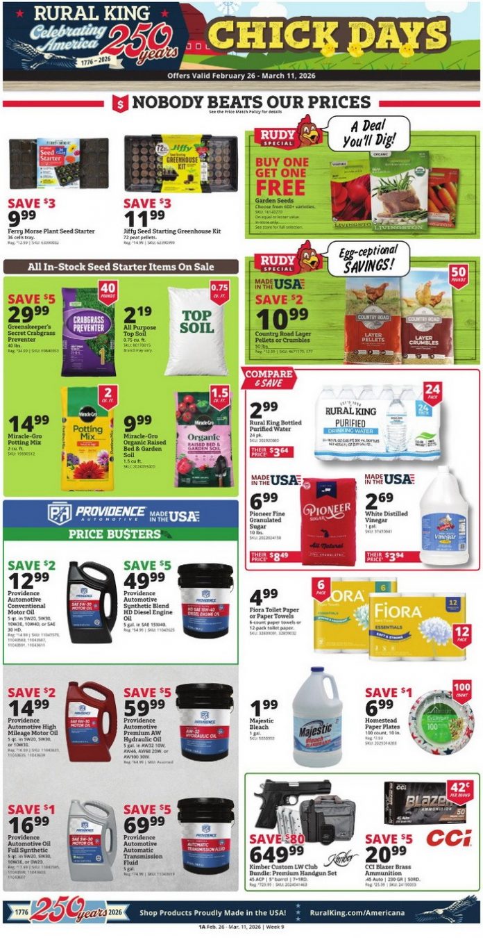 Rural King Weekly Ad Feb 26 – Mar 11, 2026