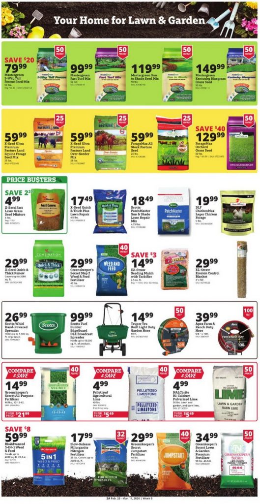 Rural King Weekly Ad Feb 26 – Mar 11, 2026
