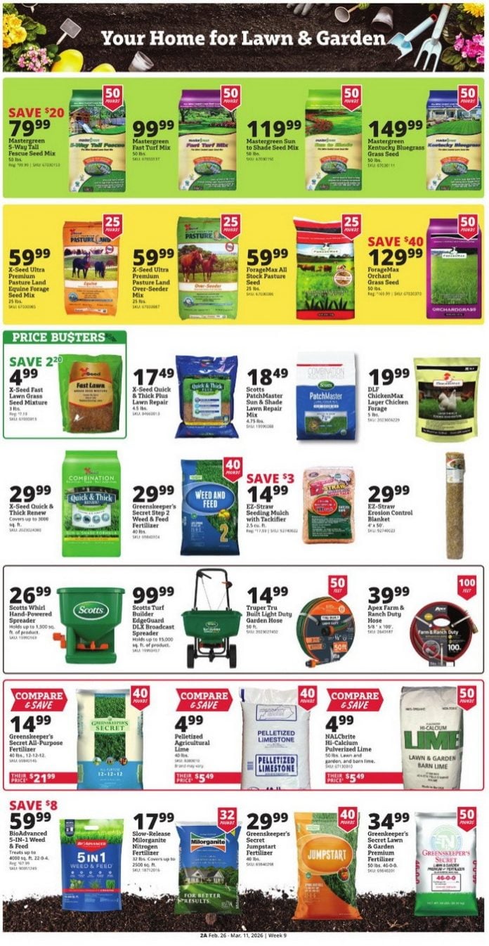 Rural King Weekly Ad Feb 26 – Mar 11, 2026