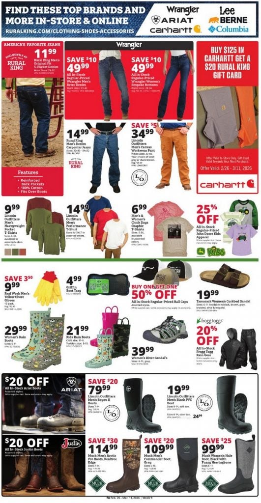 Rural King Weekly Ad Feb 26 – Mar 11, 2026