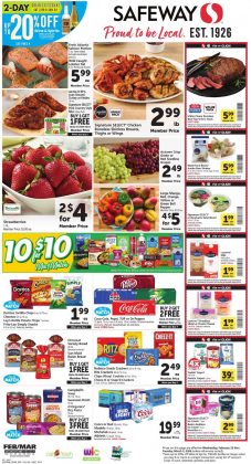 Safeway Weekly Ad Feb 25 – Mar 03, 2026
