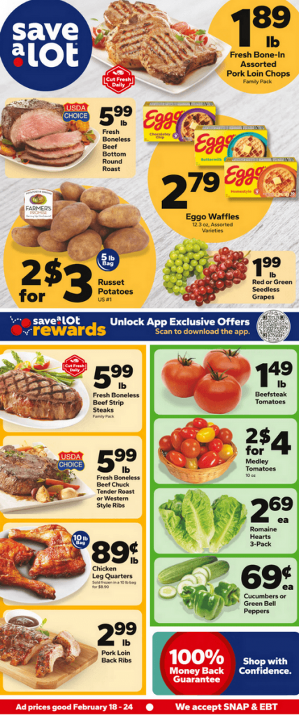 Save A Lot Weekly Ad Feb 18 – Feb 24, 2026