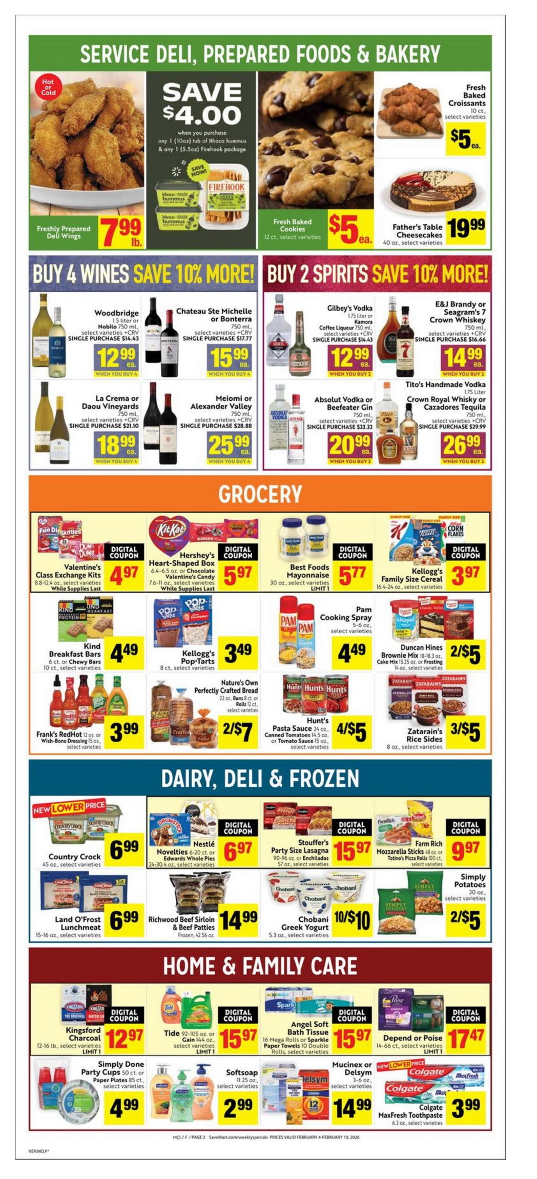 Save Mart Supermarkets Weekly Ad Feb 04 – Feb 10, 2026
