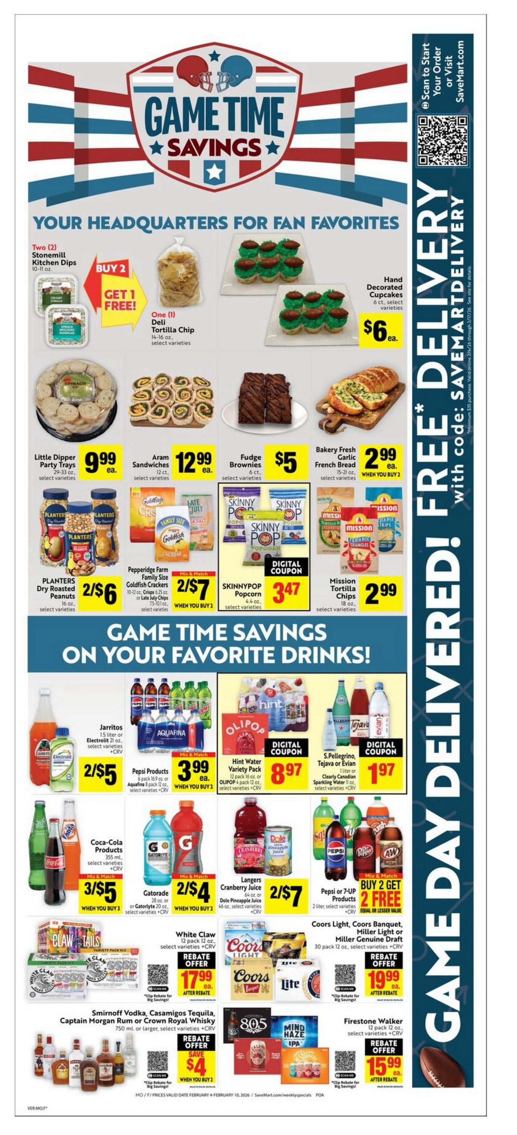 Save Mart Supermarkets Weekly Ad Feb 04 – Feb 10, 2026